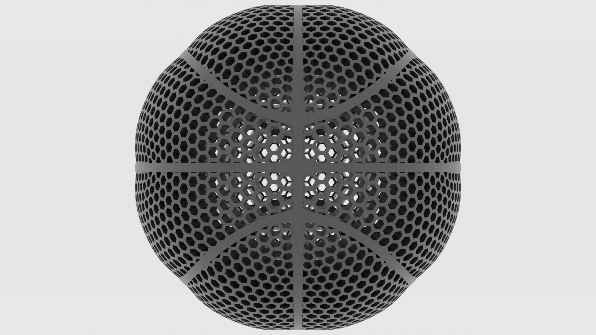 Airless Basketball 2 (Showcase Model) von BU4D | Kostenloses STL-Modell ...
