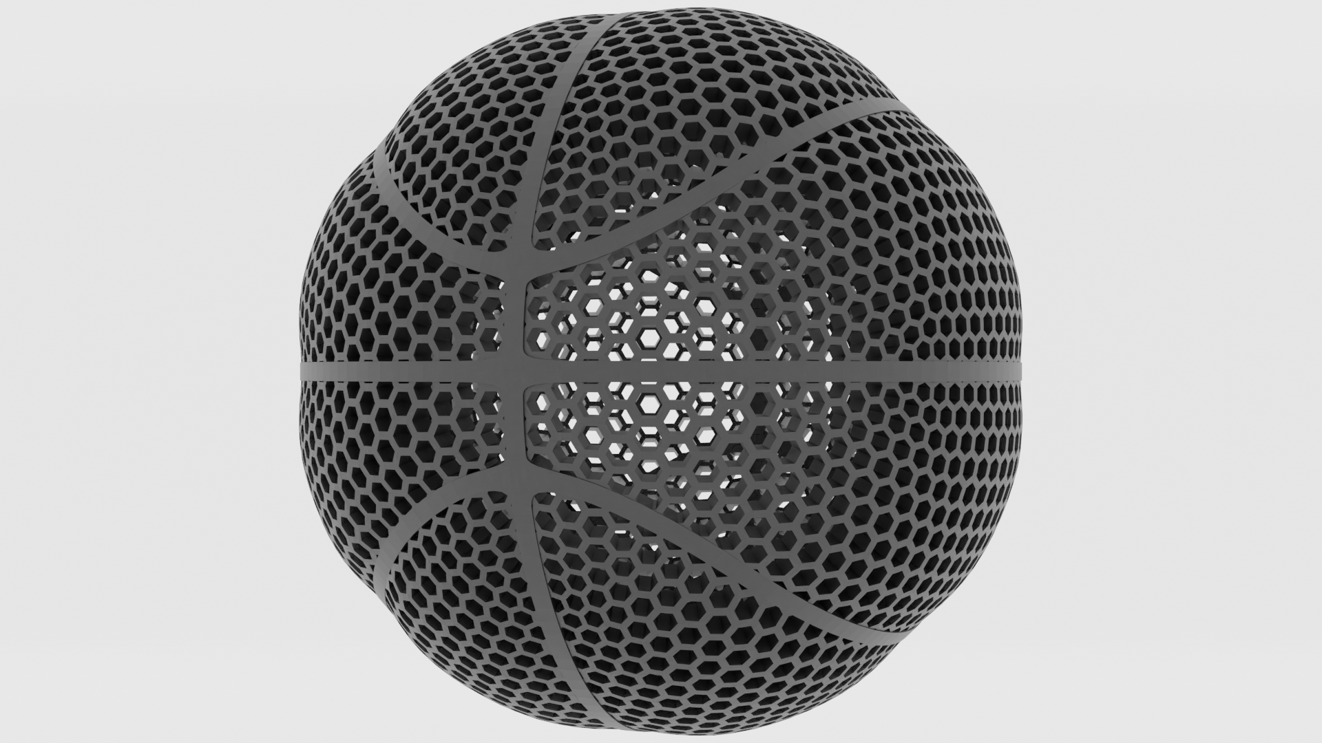 Airless Basketball 2 (Showcase Model) von BU4D | Kostenloses STL-Modell ...