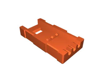 Connector housing Dupont 3Pin 12mm by NERDCORNER | Download free STL ...