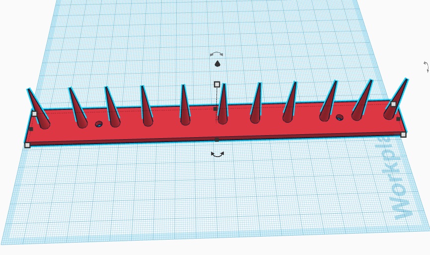 Simple bird spikes by 3dgranddad | Download free STL model | Printables.com