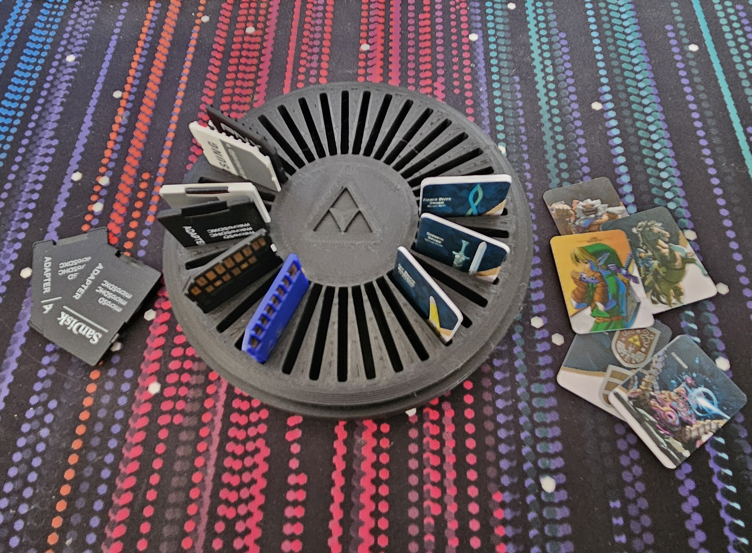 40 Slot SD Card/Amiibo NFC Card Box by usercode0 | Download free STL ...