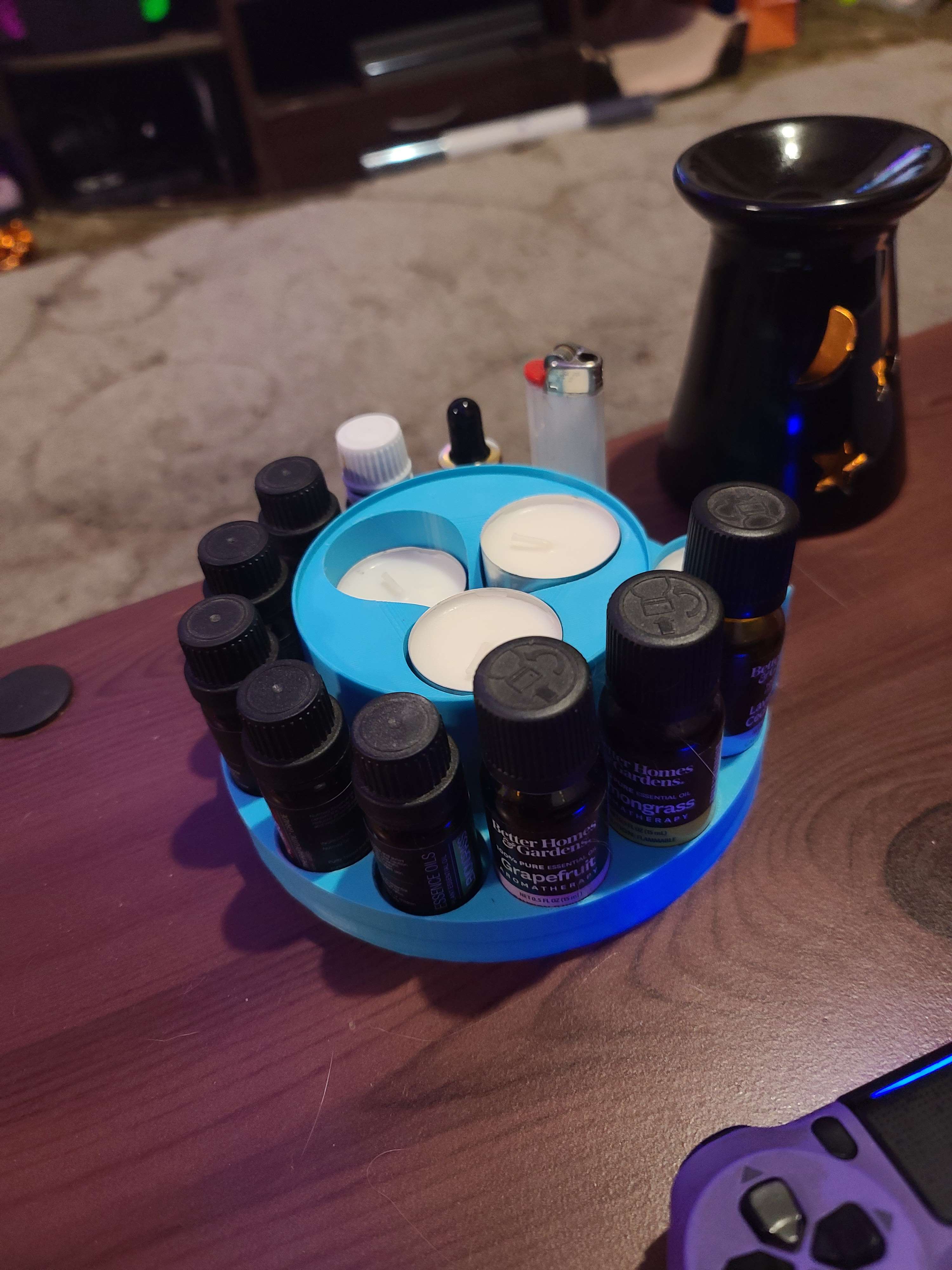 Essential Oil Diffuser/Wax Melt Organizer/Station by Doublller ...