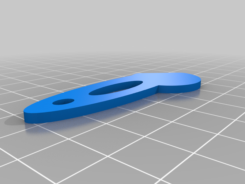 Removable shopping Cart Key for Keychain by Tim | Download free STL ...