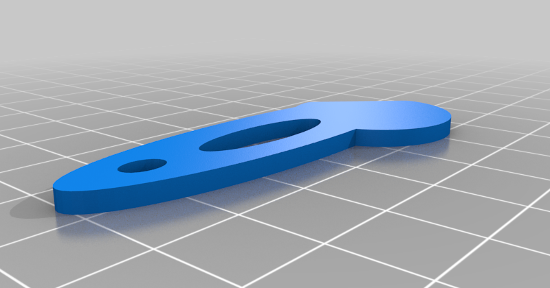 Removable shopping Cart Key for Keychain by Tim | Download free STL ...