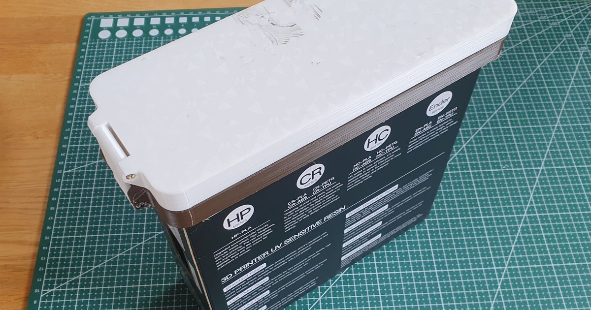 Sealed Creality Filament Box by Bluewar | Download free STL model ...