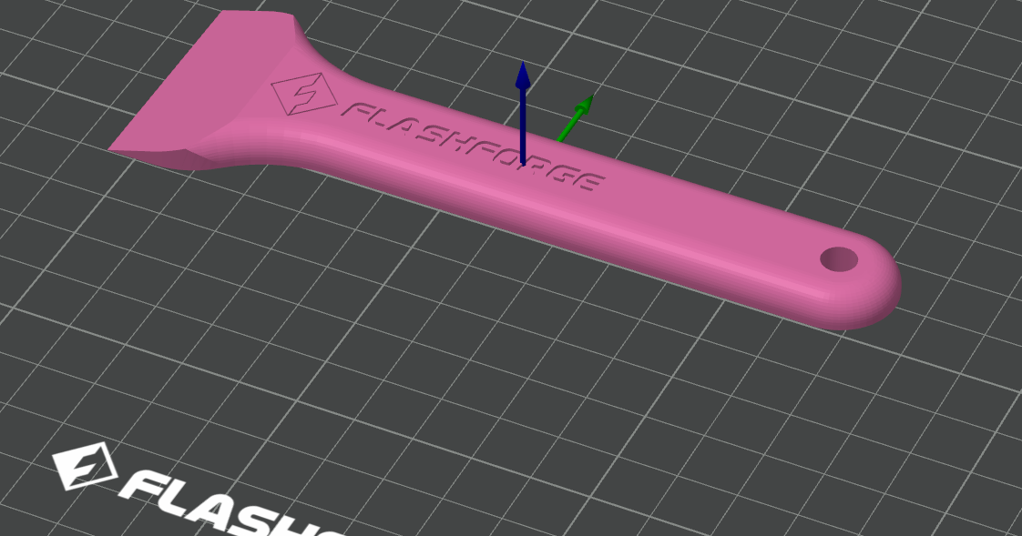 Flashforge Printbed Scraper. by Allar3D | Download free STL model ...