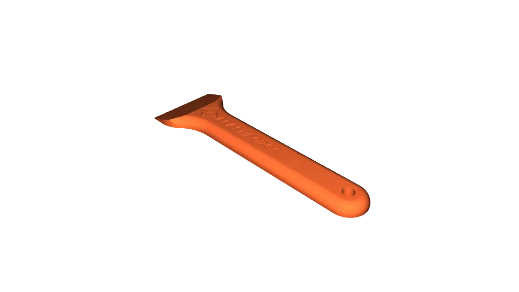 Flashforge Printbed Scraper. by Allar3D | Download free STL model ...