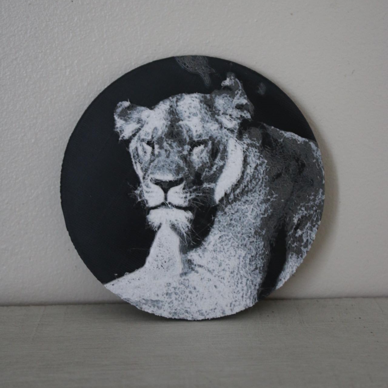 Hueforge - Lion by Arthena_3D | Printables Store