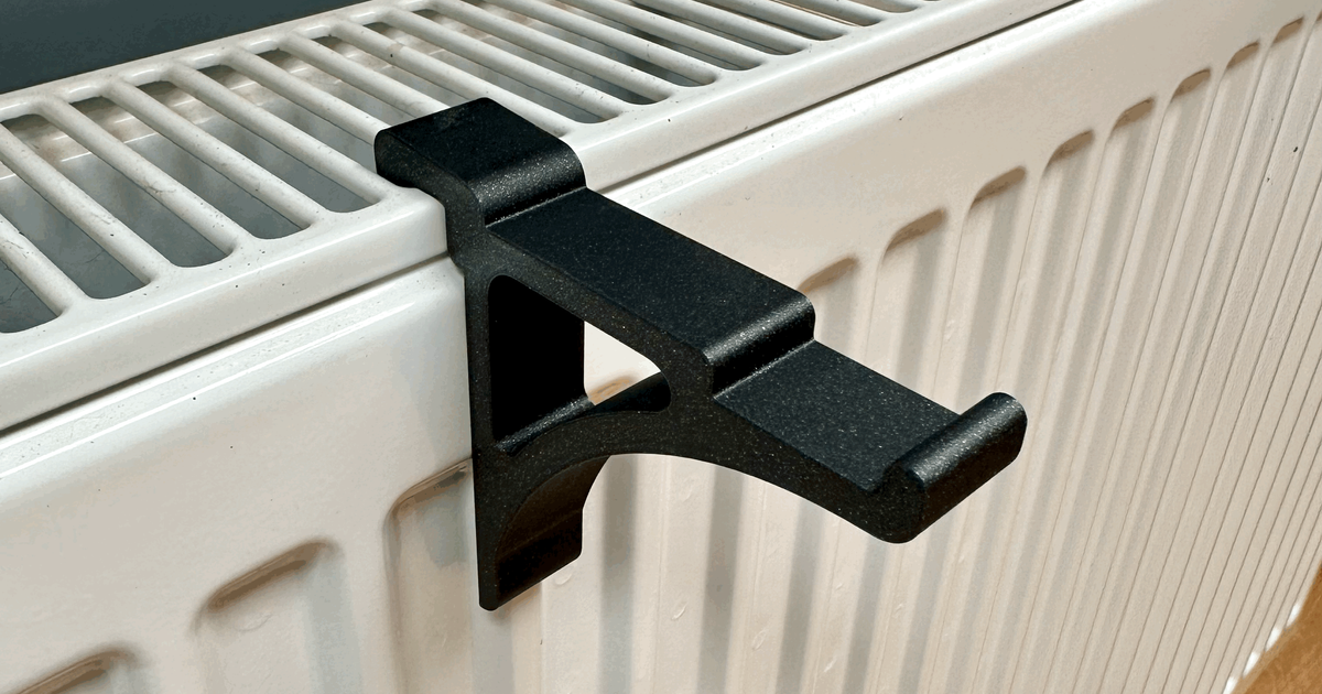 Radiator hook/hanger by Filip | Download free STL model | Printables.com