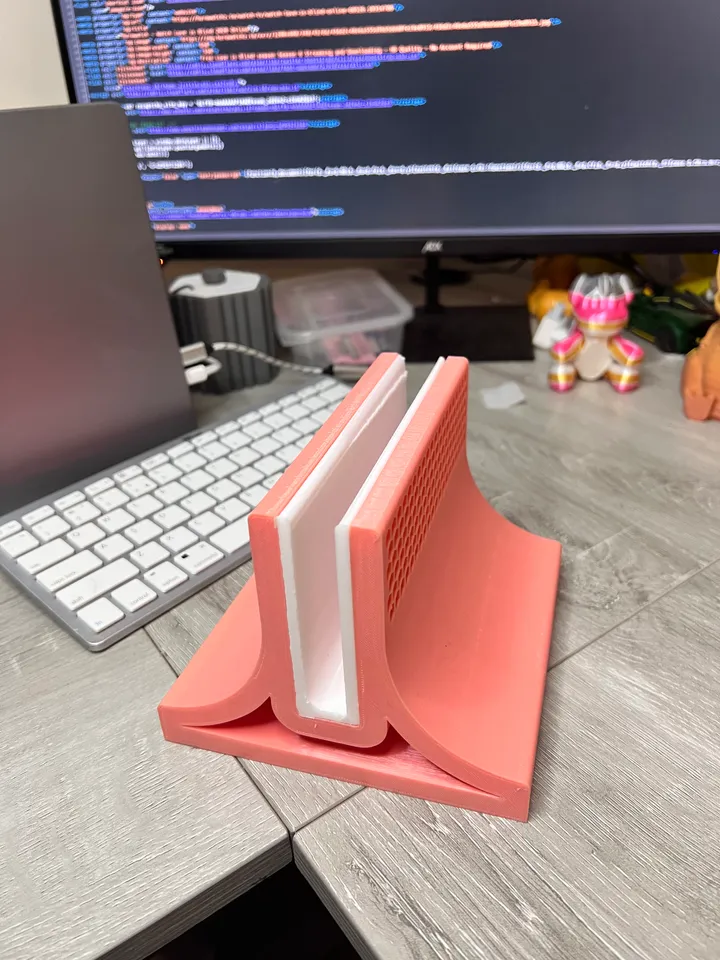 Macbook pro vertical stand by ML3DDesign | Download free STL model ...