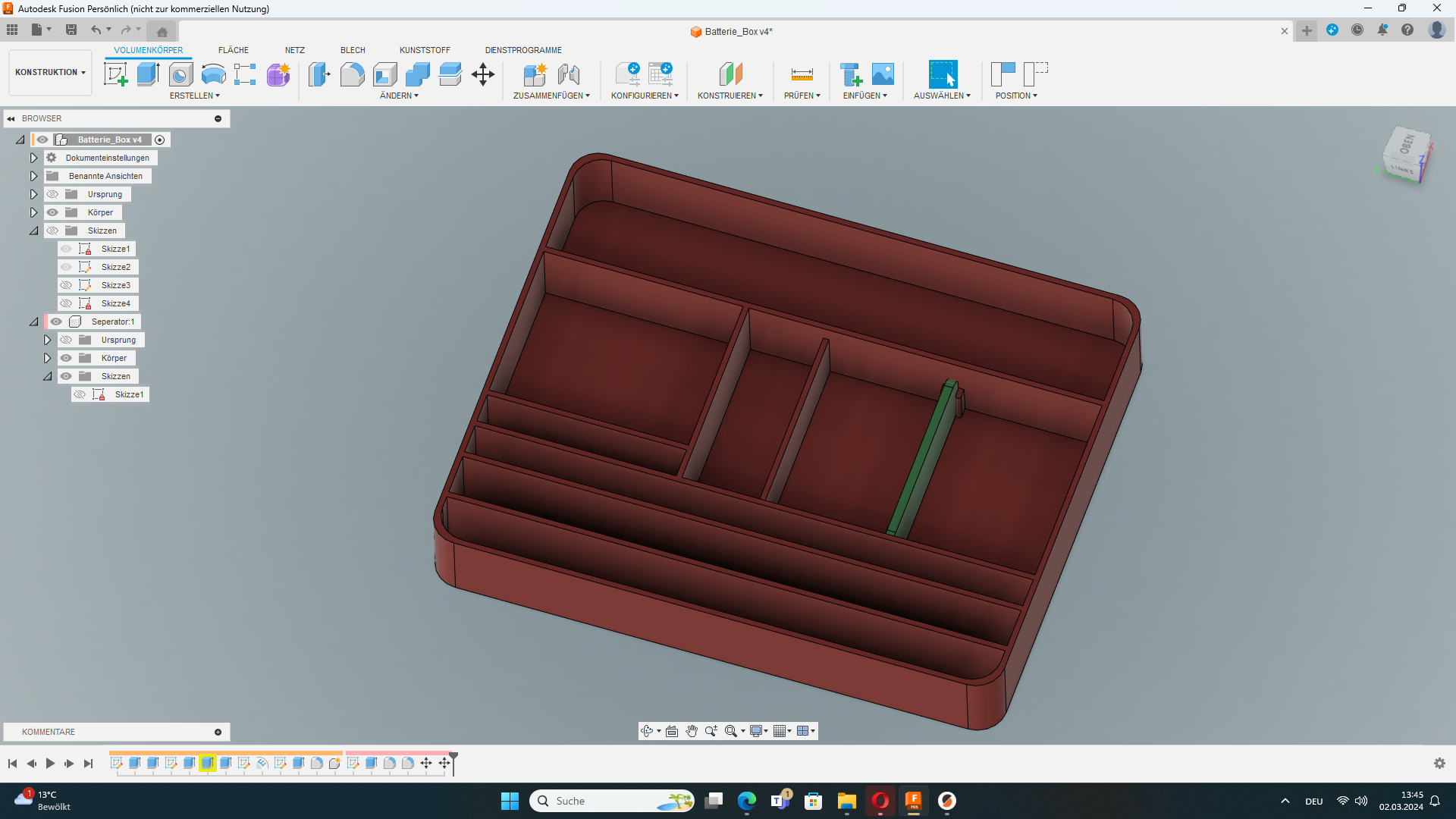 Battery Organizer for different battery types by Bruno Germany ...