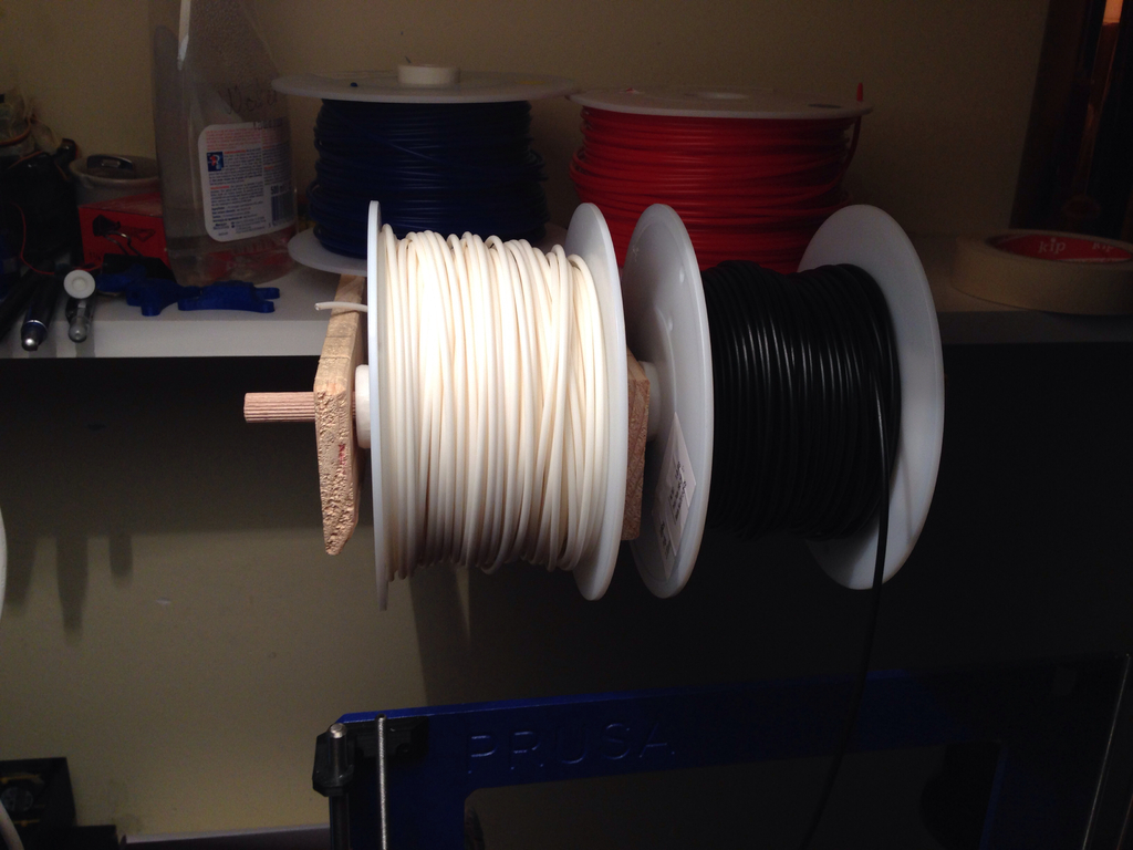 Simple spool hub. by Lowres | Download free STL model | Printables.com