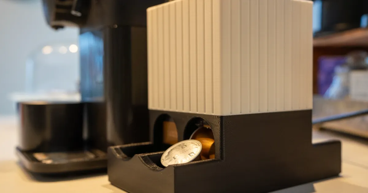Nespresso Dispatcher for 4 sleeves by BingoDesign | Download free STL ...
