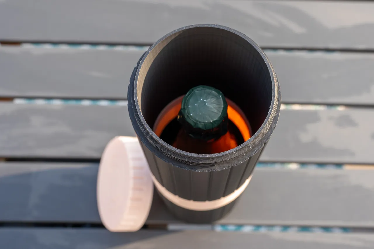 Wine bottle case by BingoDesign | Download free STL model | Printables.com