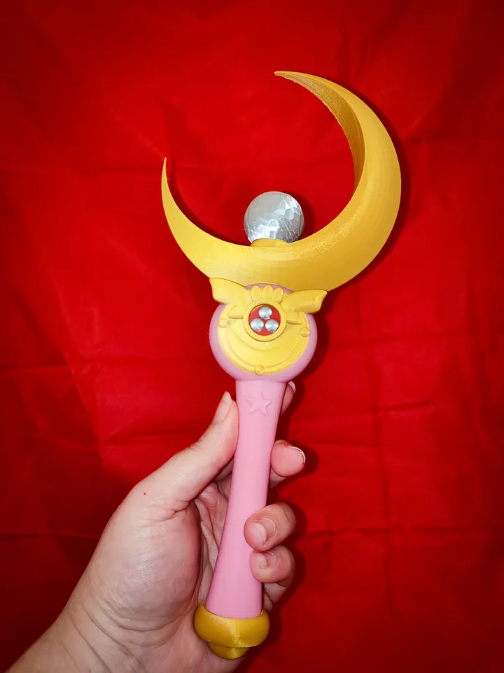 Sailor Moon Moon Stick by Jinivus 3D | Download free STL model | Printables.com