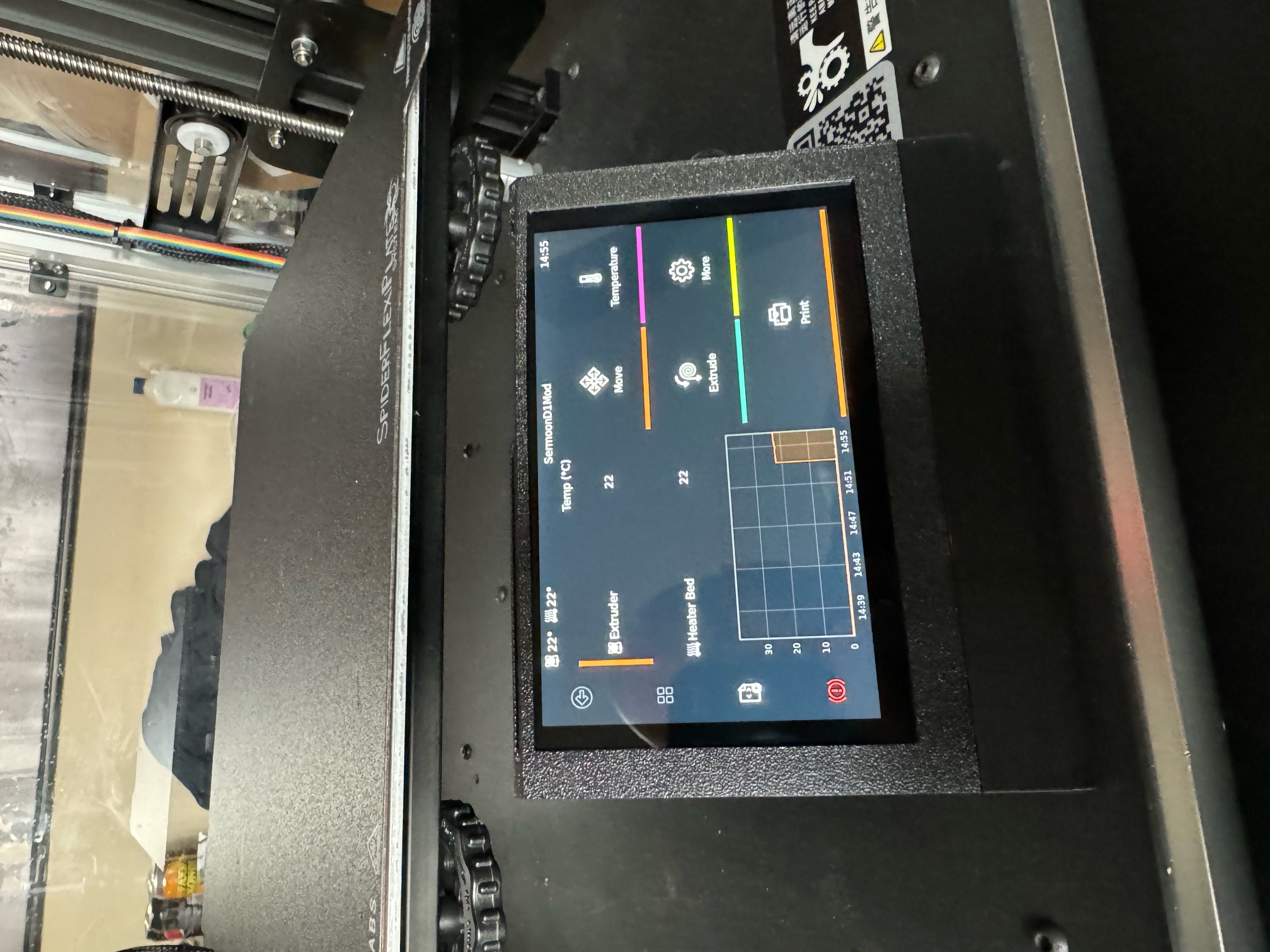 Creality Sermoon D1 replace original screen with BigTreeTech TFT5 by ...