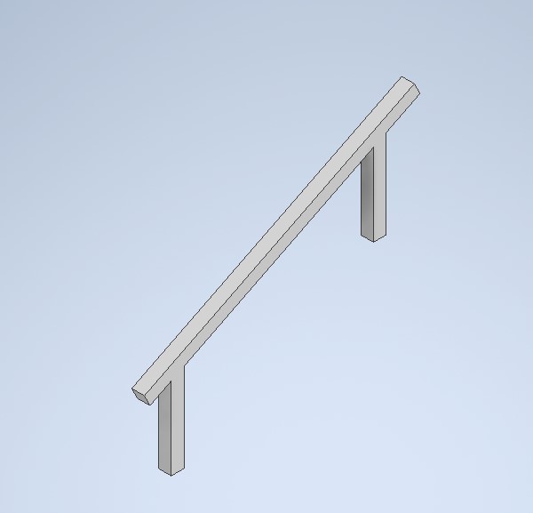 finger ramp stairs rail by kuba | Download free STL model | Printables.com