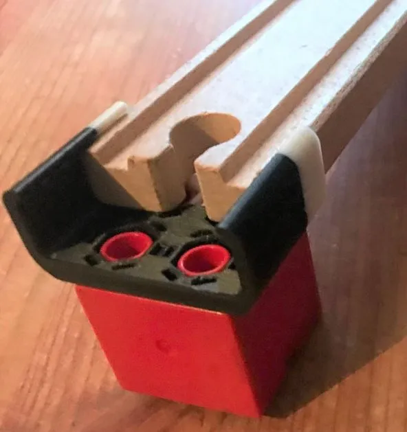 Toy train track support by Kesasus | Download free STL model ...