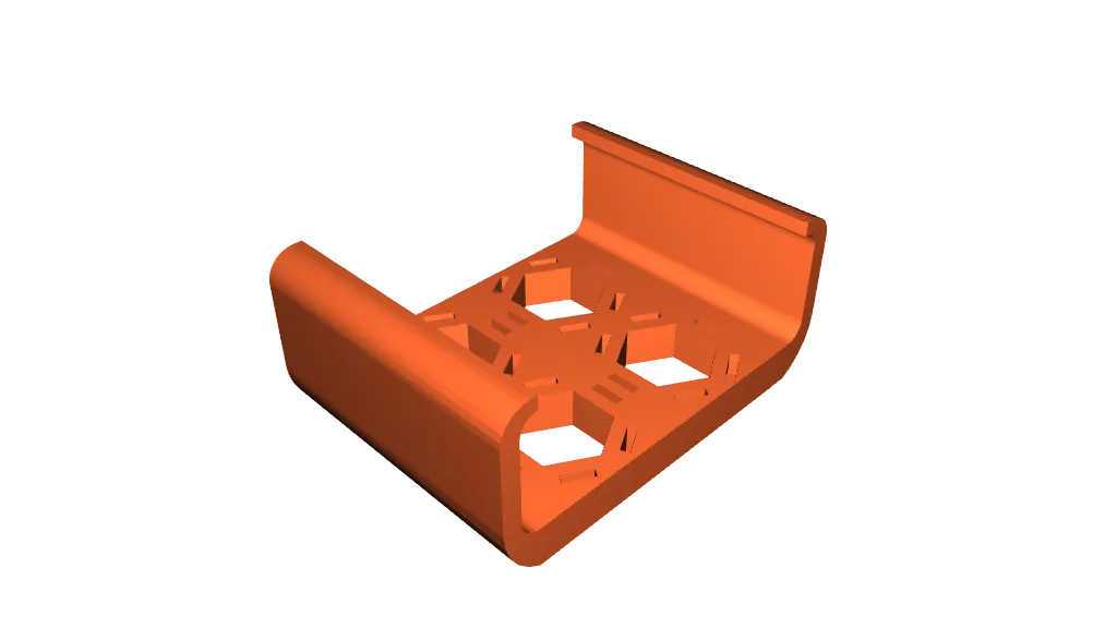 Toy train track support by Kesasus | Download free STL model ...