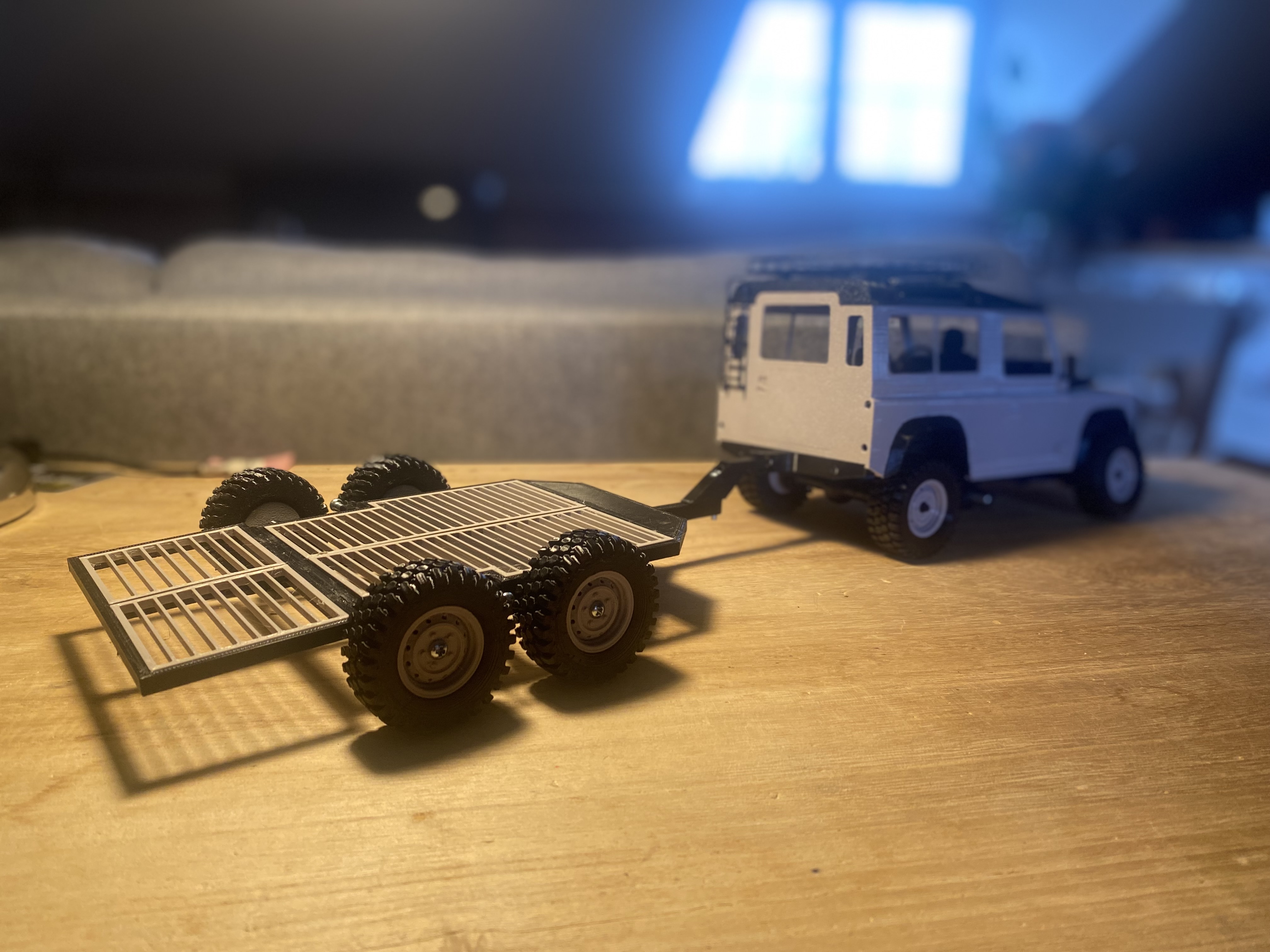 Lowboy tipping trailer for Landy mini by Quido Wagner | Download free ...