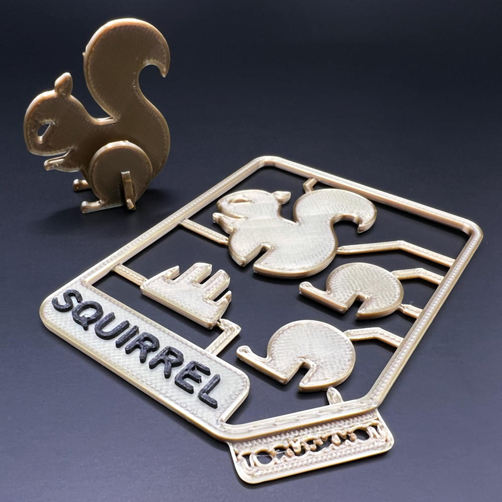 Cute Squirrel Kit Card by TorusKnot | Download free STL model ...