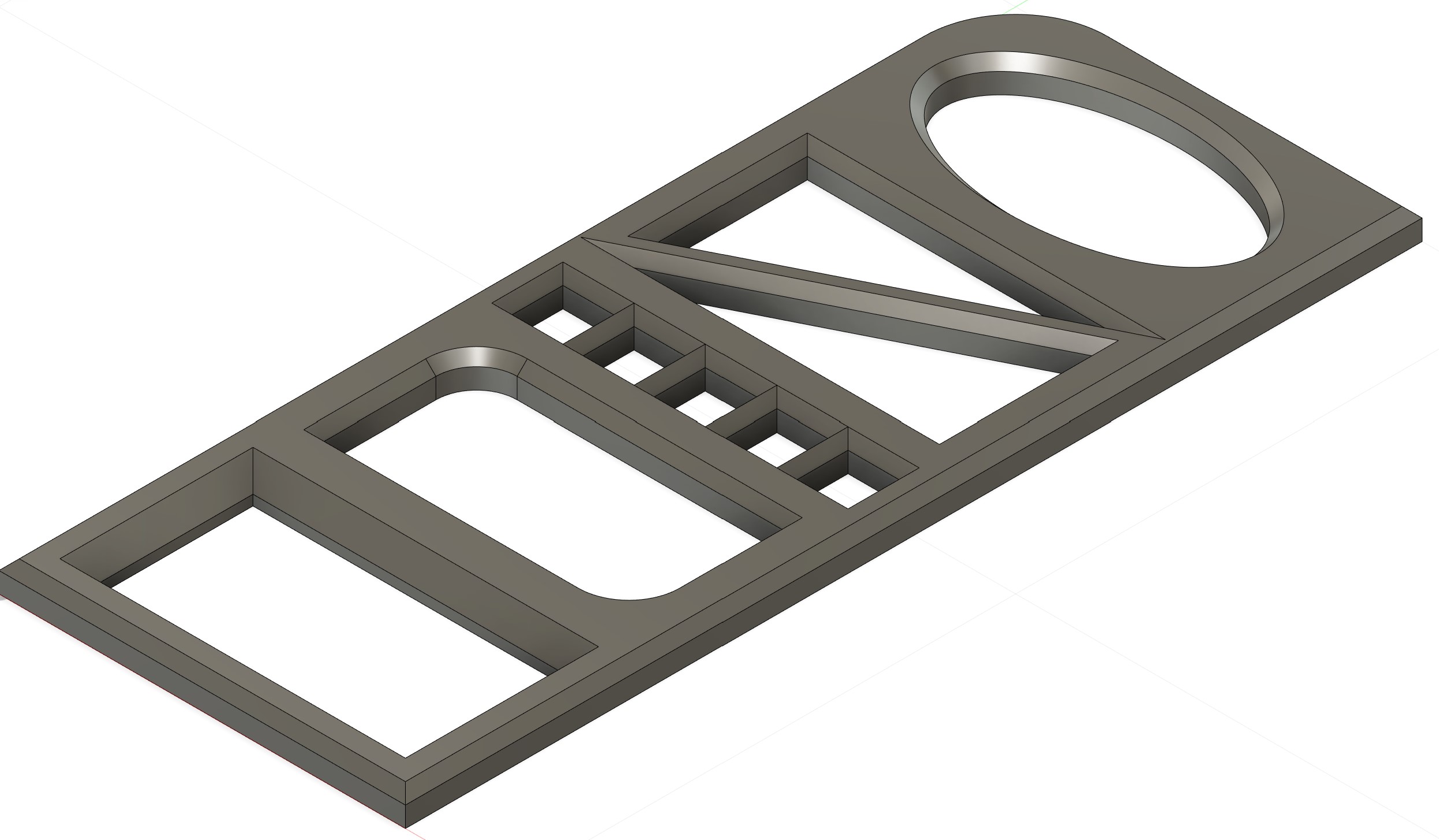 Geometric shape ruler by MarcDessimoz | Download free STL model ...