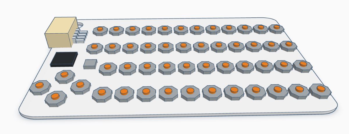 M5stack CardKB Model by HarukiToreda | Download free STL model ...