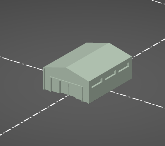 Warehouse (Minimal Low Polygon) by Panitarn Boontarig | Download free ...