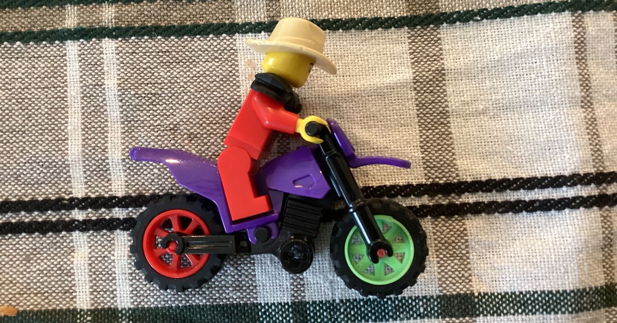 Lego motorcycle wheel by Don't be this ducky | Download free STL model ...