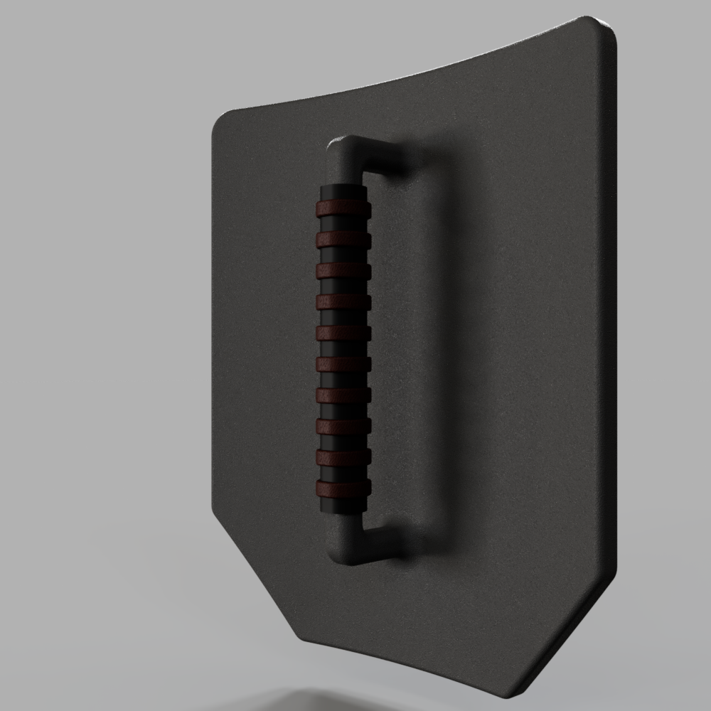 Jin Roh Kerberos Panzer Cop riot shield for 1:12, 1:6 figures and ...