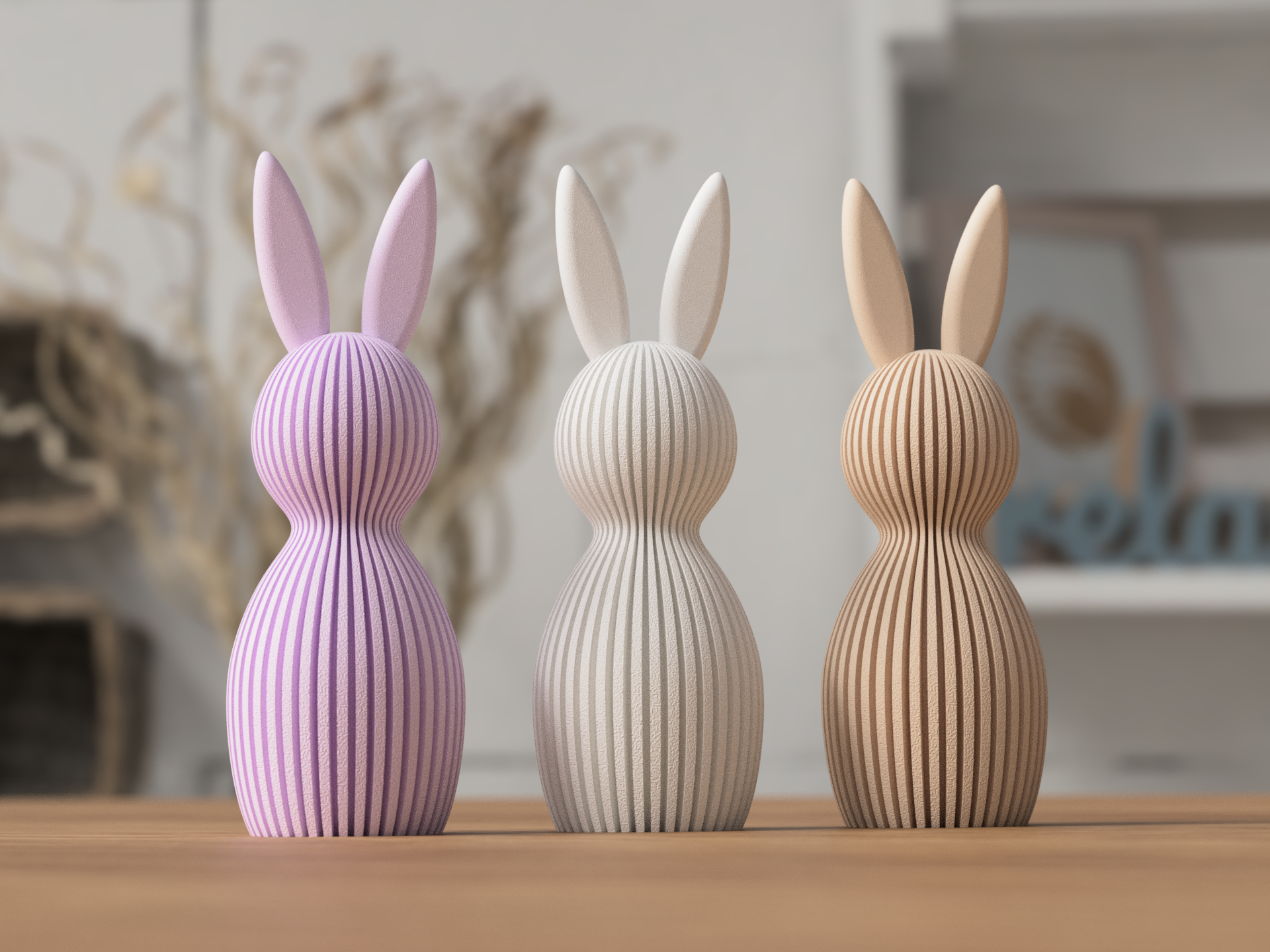 Easter Bunny by Sabre Design | Download free STL model | Printables.com