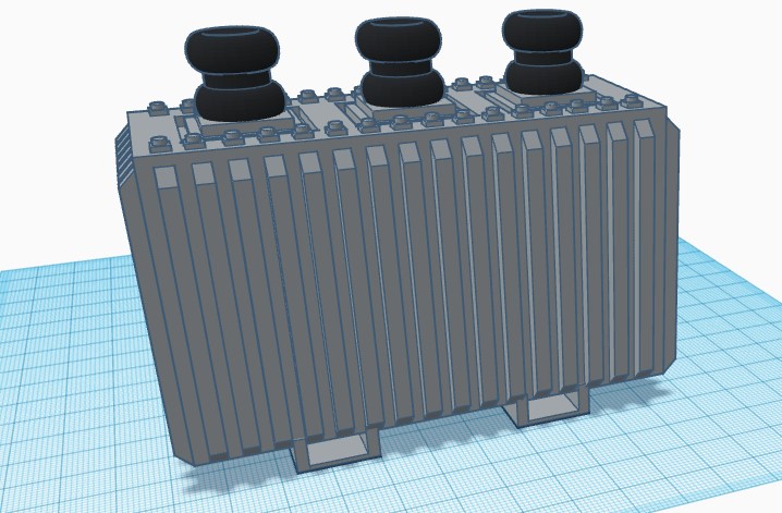 Electricity Transformer model by 75echo | Download free STL model ...