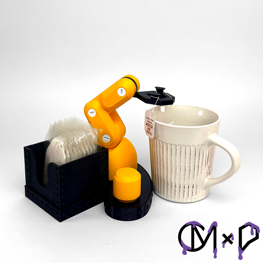 Robot Tea Helper by Protopasta | Download free STL model | Printables.com