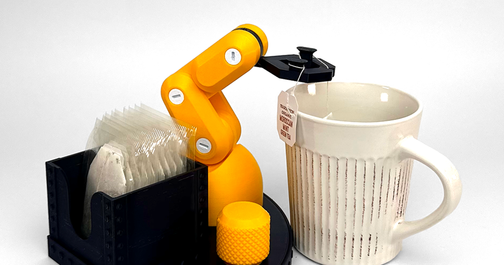 Robot Tea Helper by Protopasta | Download free STL model | Printables.com