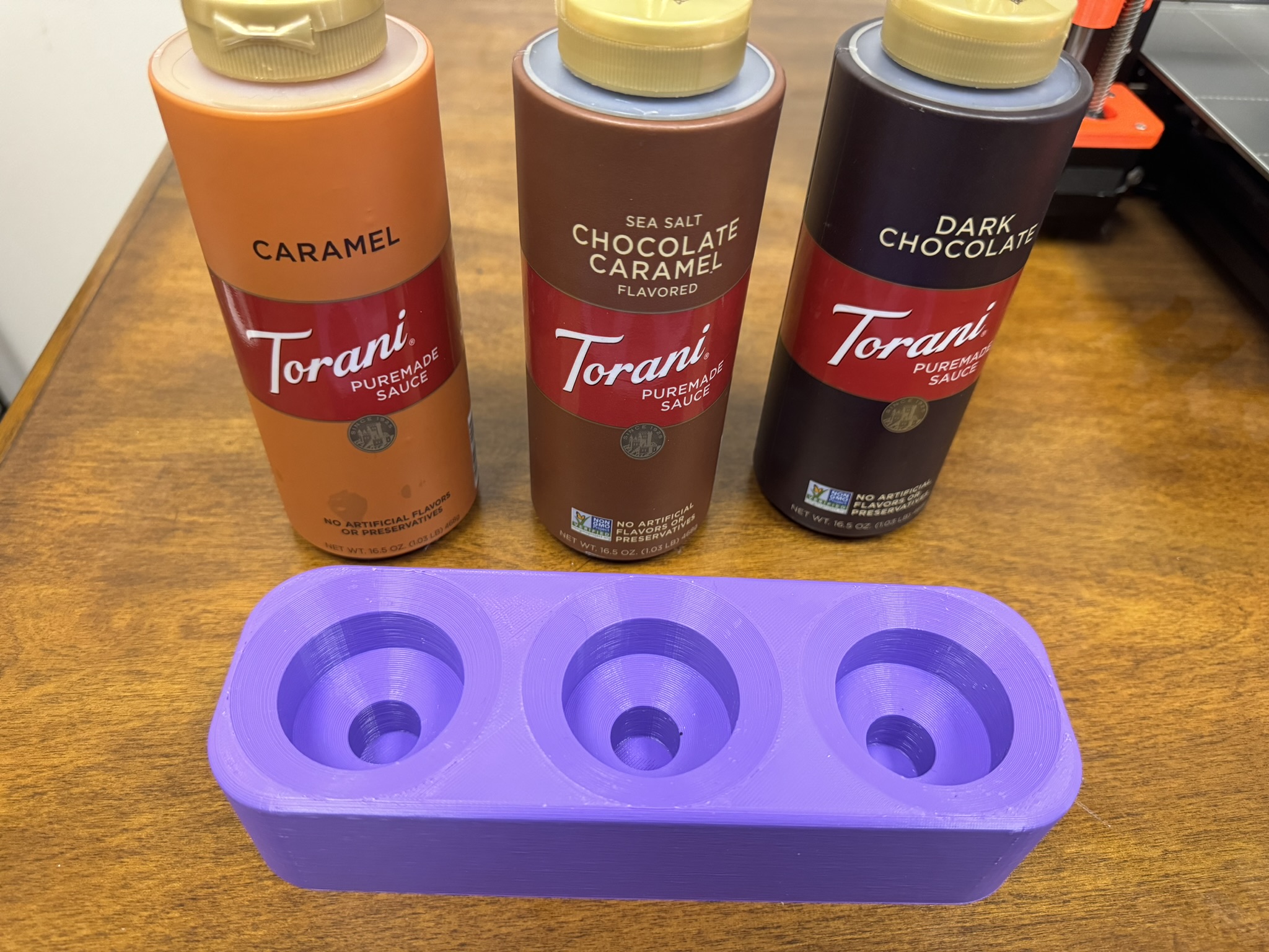 Torani Sauce Holder 3 Bottle by XDGunFire | Download free STL model ...