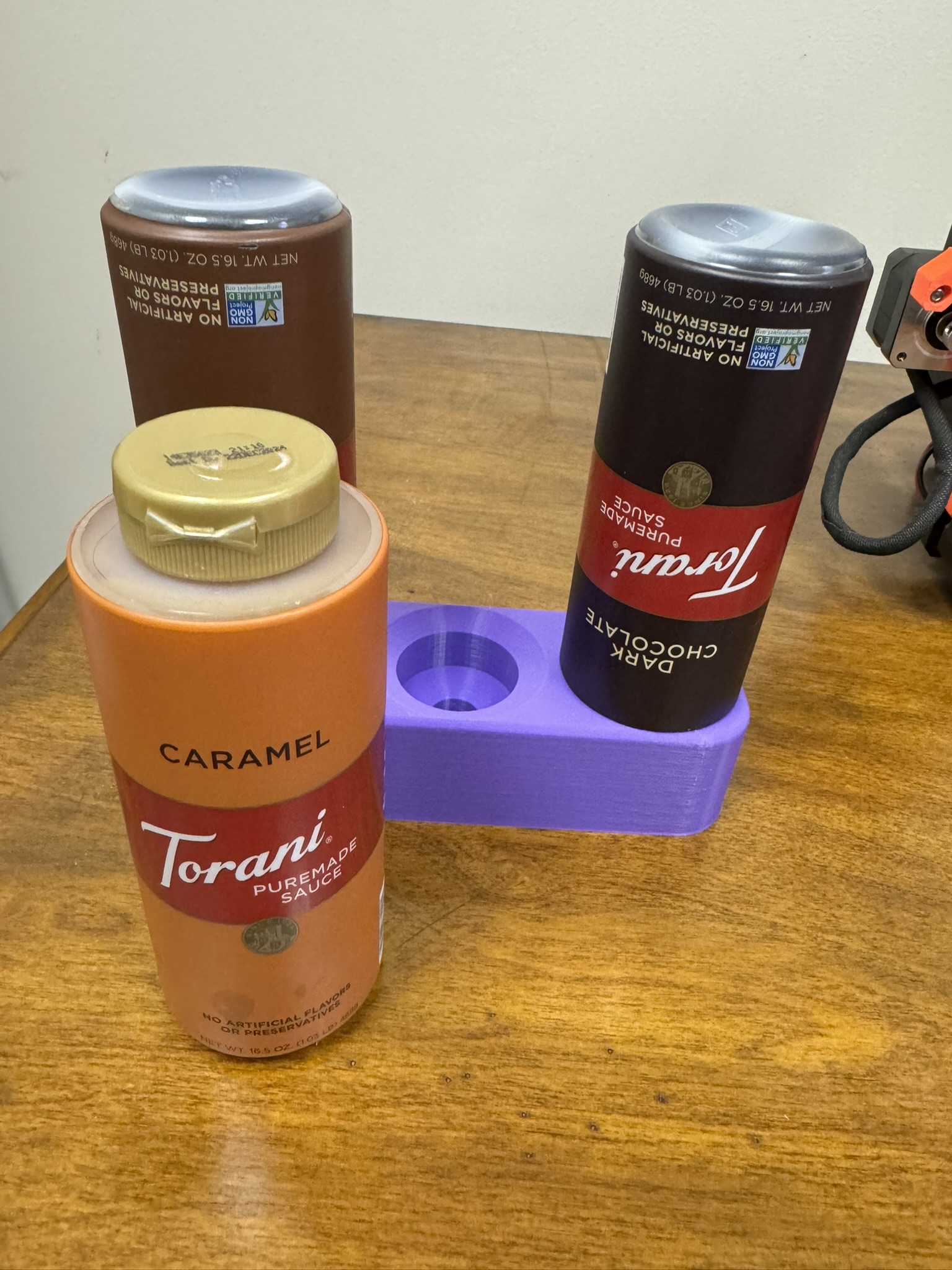 Torani Sauce Holder 3 Bottle by XDGunFire | Download free STL model ...
