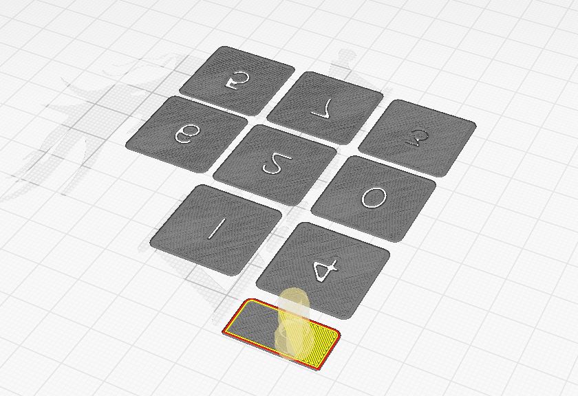 Apollo DSKY keycaps and Levels Converter Boards rack by rogerrabt ...