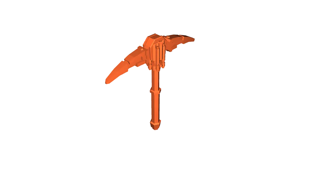 Deep Rock Galactic Company Pickaxe by BreadStixs31 | Download free STL ...