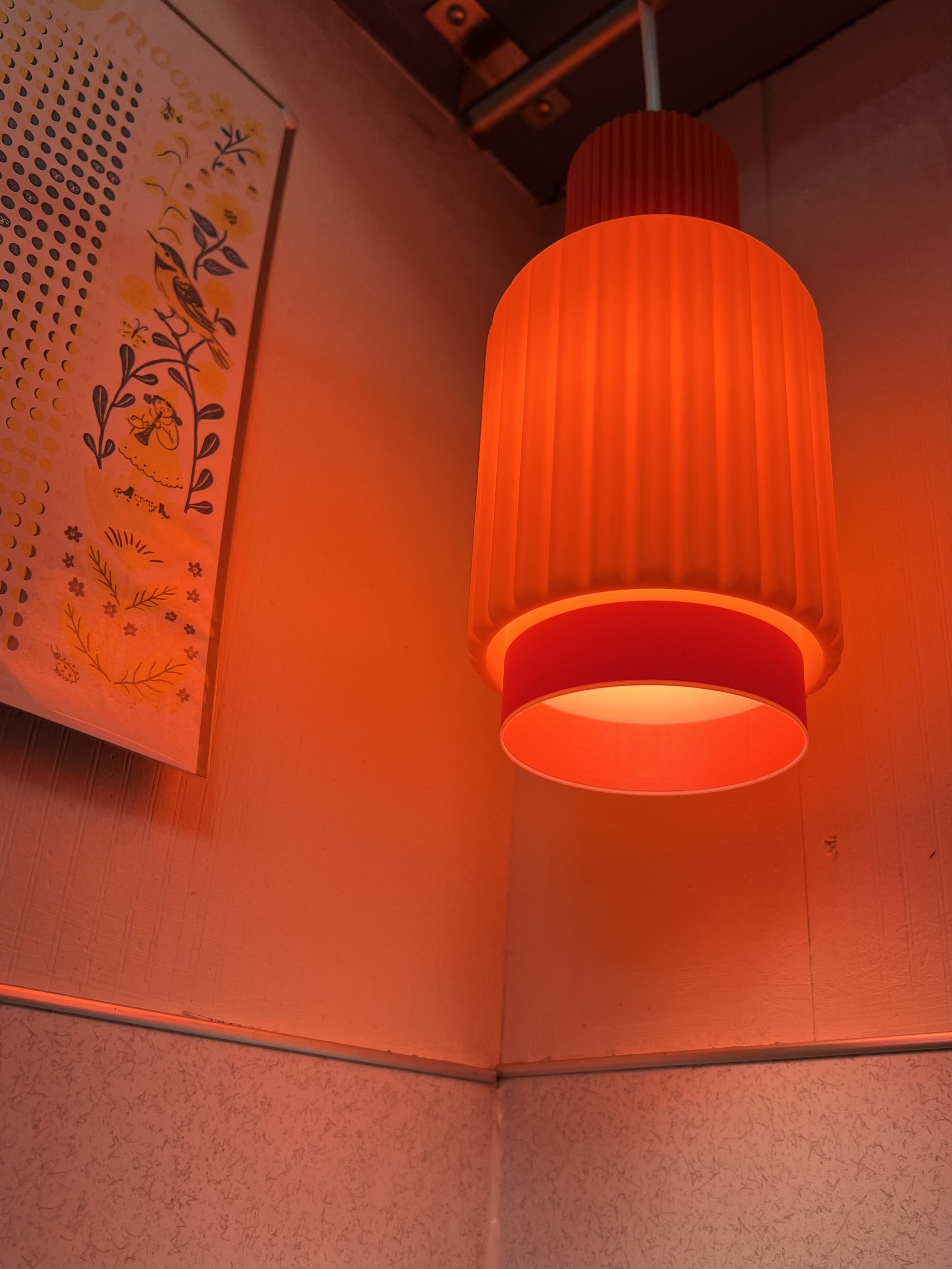 Colorblock Pendant Lampshade by Lisa Lisa Made | Download free STL ...