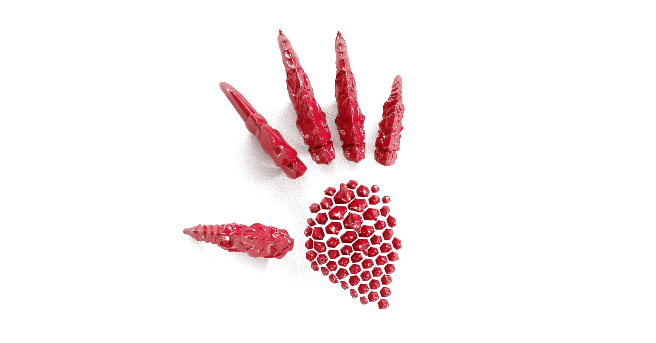 DRAGON CLAWS II by Shira | Printables Store