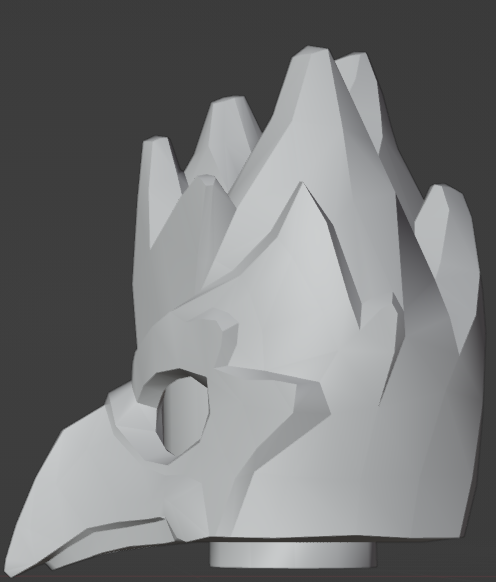 LEGO Legends Of Chima - Phoenix head by xniirooh | Download free STL ...