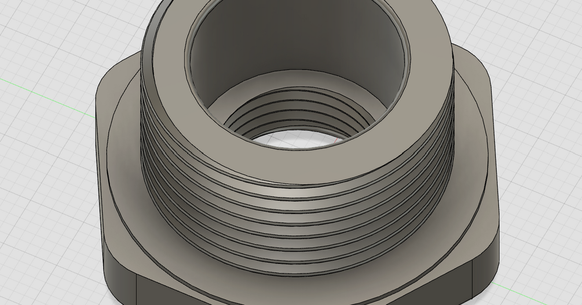 Hikvision JunctionBox Thread Reduction G 3/4 to PG 9 von GibonArt ...