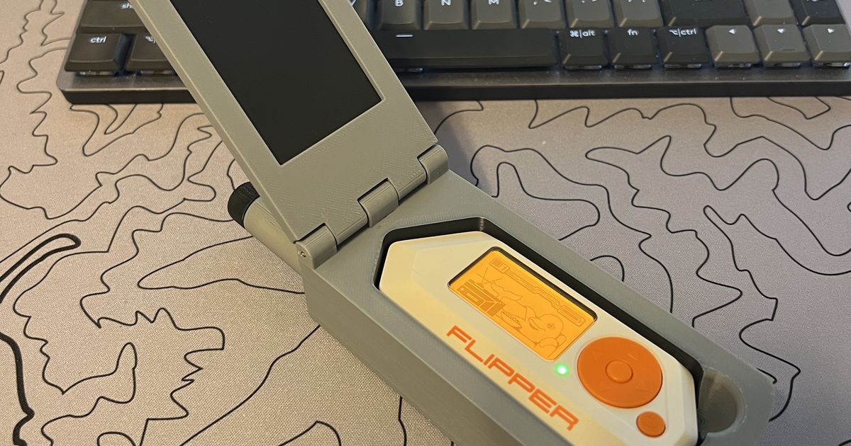 The FLIPPhone for Flipper Zero by nopack | Download free STL model ...