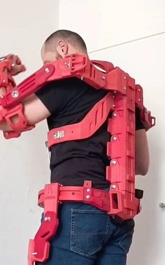 3X0 - Full body exoskeleton spine module by nozzle_torino | Printables ...