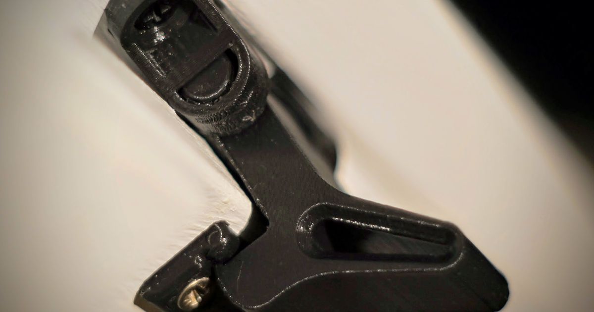 Simple Door Latch by jurijcola | Download free STL model | Printables.com