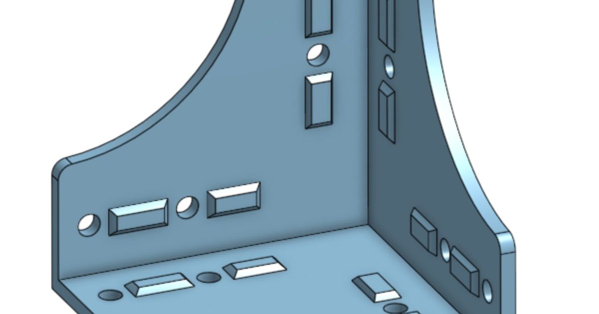 2020 Extrusion Corner Bracket (M3, M4, M5) by Eric Woo-Shem | Download ...