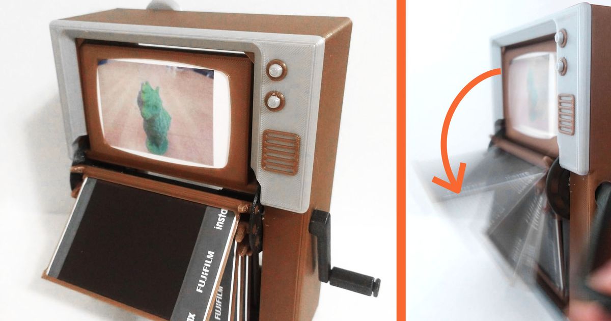 Vintage Stopmotion Machine! by Rossero | Download free STL model ...