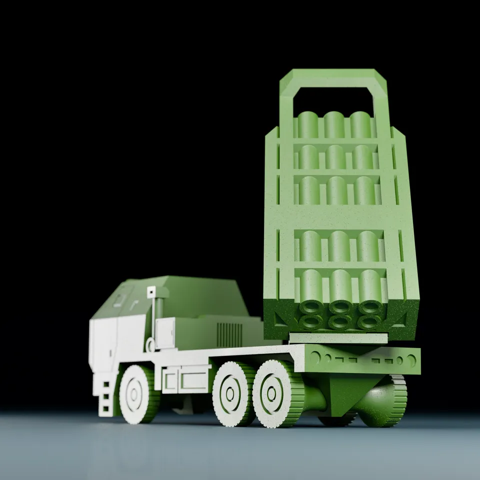 Print-in-Place HIMARS by WhopperPrinting | Download free STL model ...