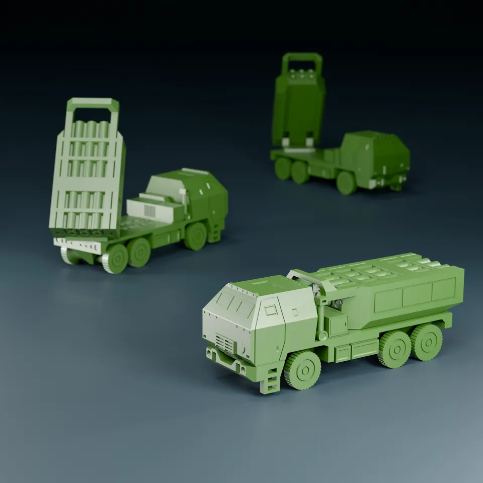 Print-in-Place HIMARS by WhopperPrinting | Download free STL model ...
