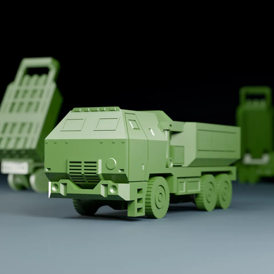Print-in-Place HIMARS by WhopperPrinting | Download free STL model ...